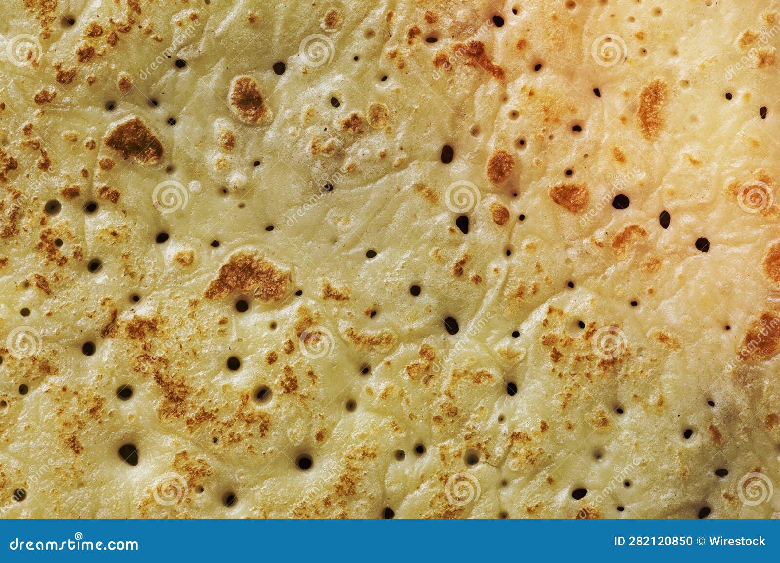 A Piece of Bread with a Hole in it with Some Rust Stock Photo - Image ...