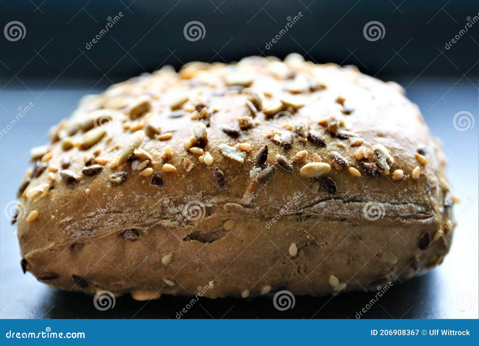 Loaf of bread stock image. Image of plate, restaurant - 206908367