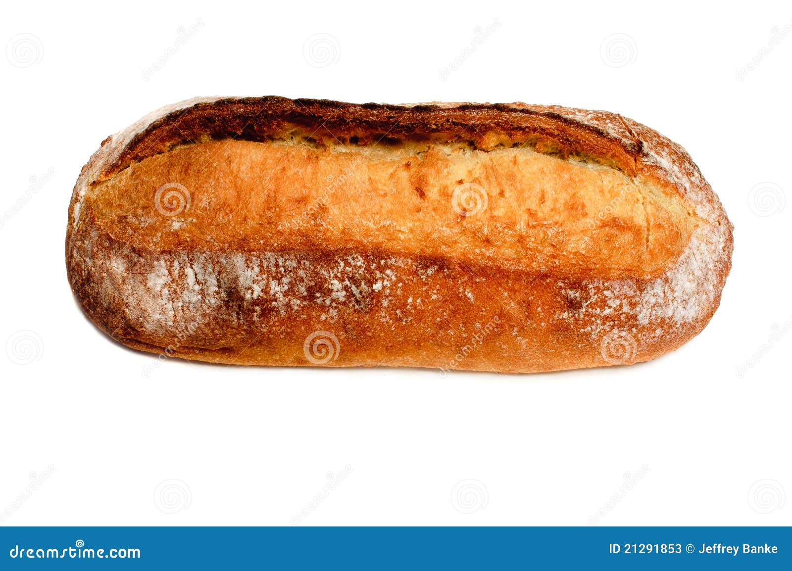 Loaf of bread isolated stock image. Image of crusty, dinner - 21291853