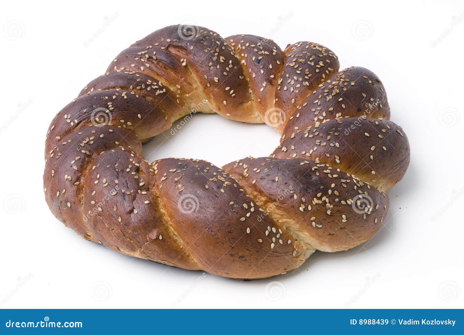 A loaf of challah bread stock image. Image of jewish, corn - 8988439