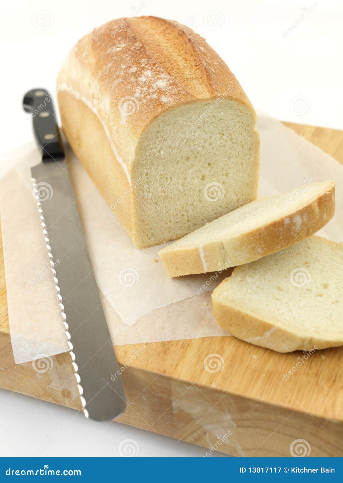 Loaf of Fresh Bread stock image. Image of bake, bread - 13017117