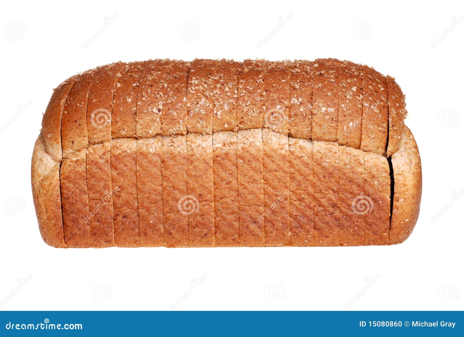 Loaf of stone milled bread stock photo. Image of natural - 15080860