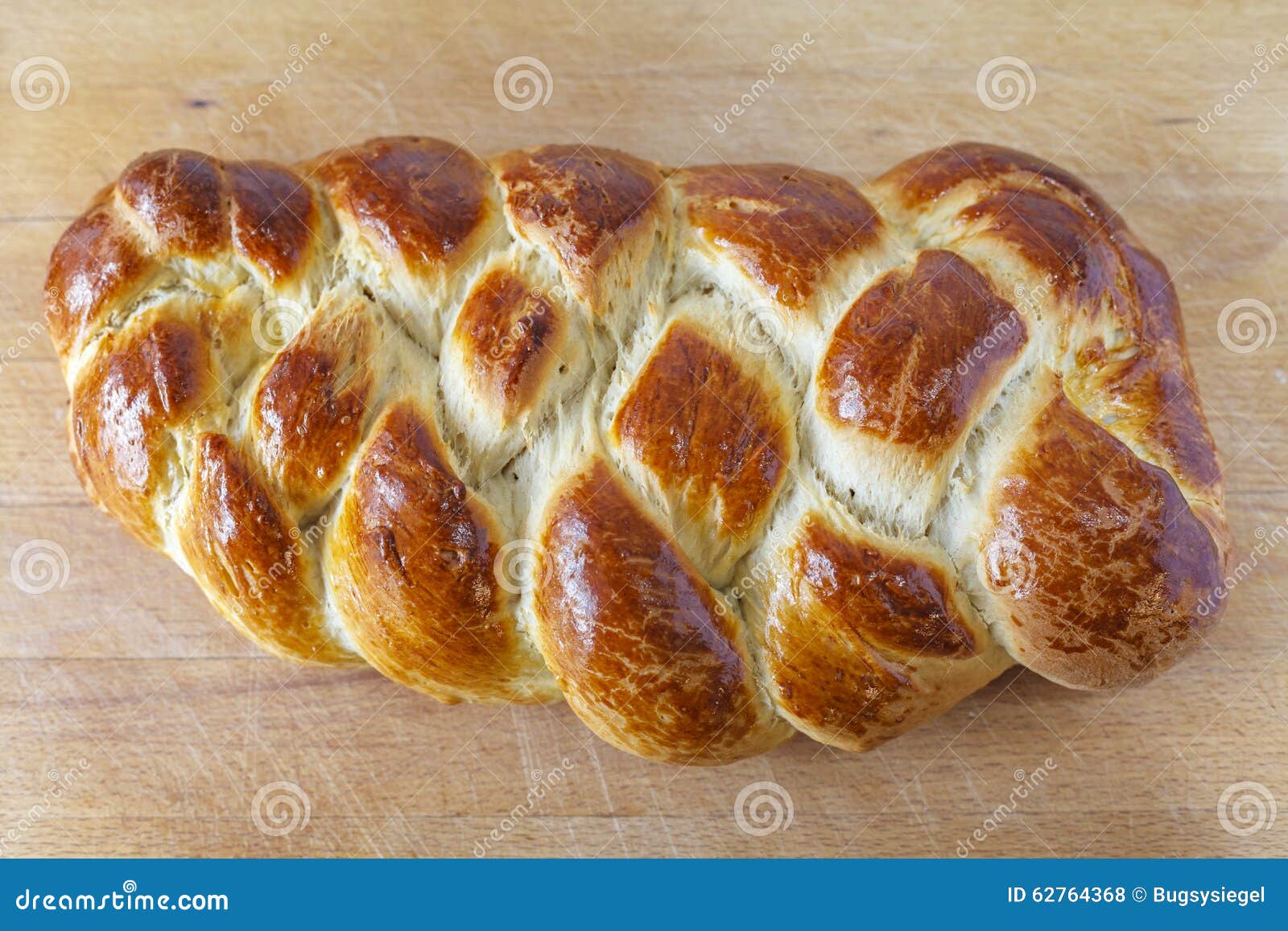 Loaf of Sweet Braided Bread on Table Stock Photo - Image of cuisine ...
