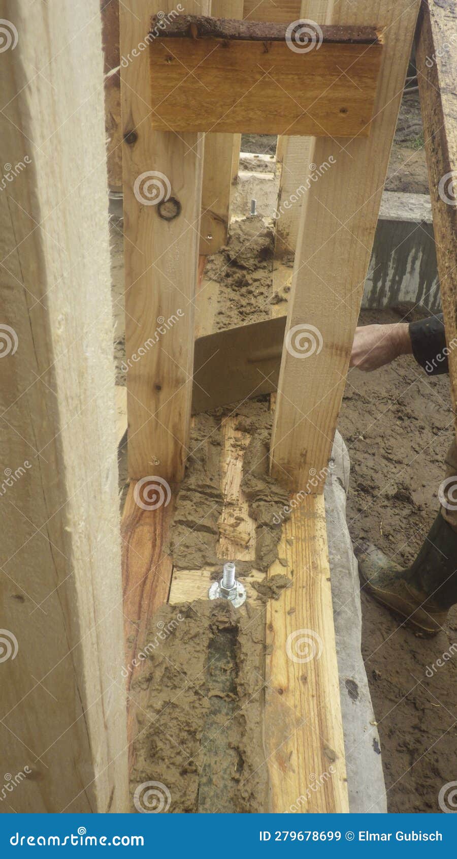 Loam Rendering As Building Material Stock Image - Image of loam ...