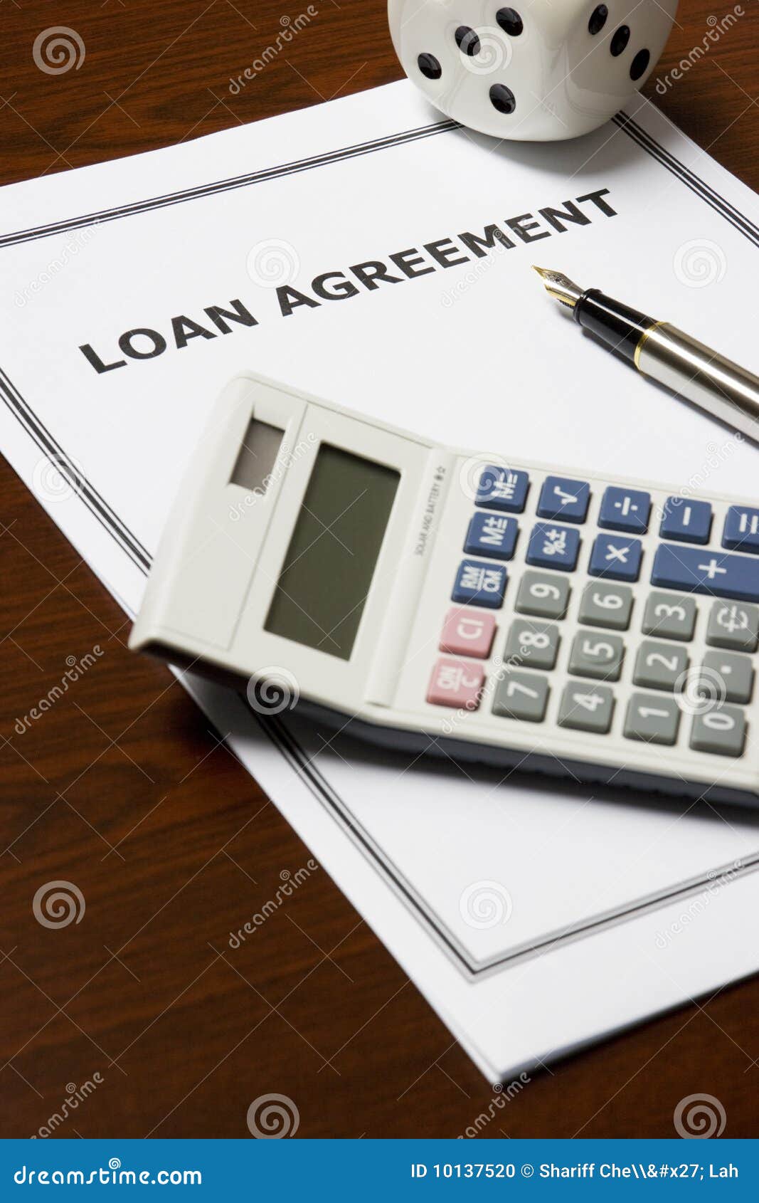 Loan Agreement stock photo. Image of office, obligation - 10137520