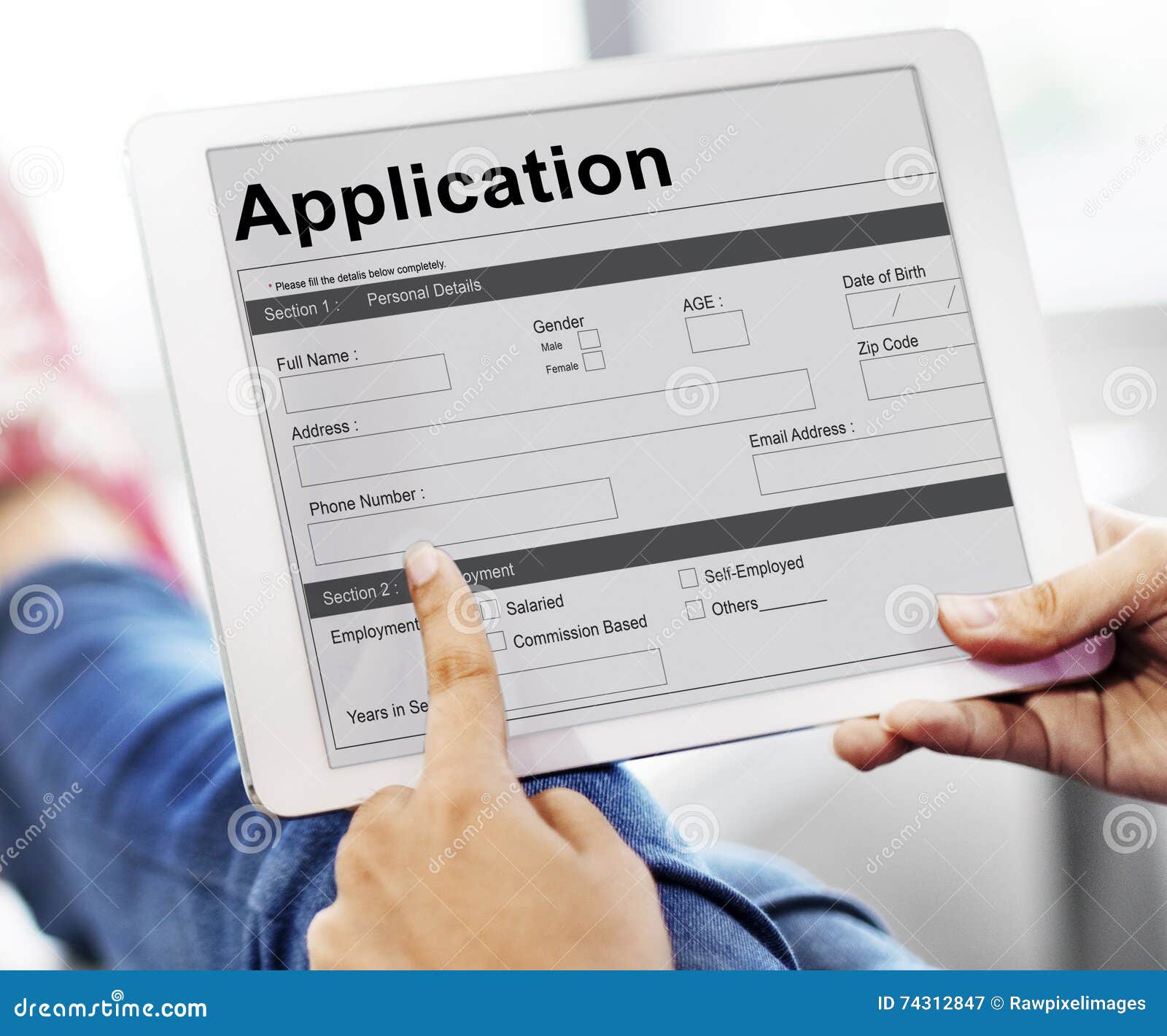 Loan Application Mortgage Money Concept Stock Image - Image of ...