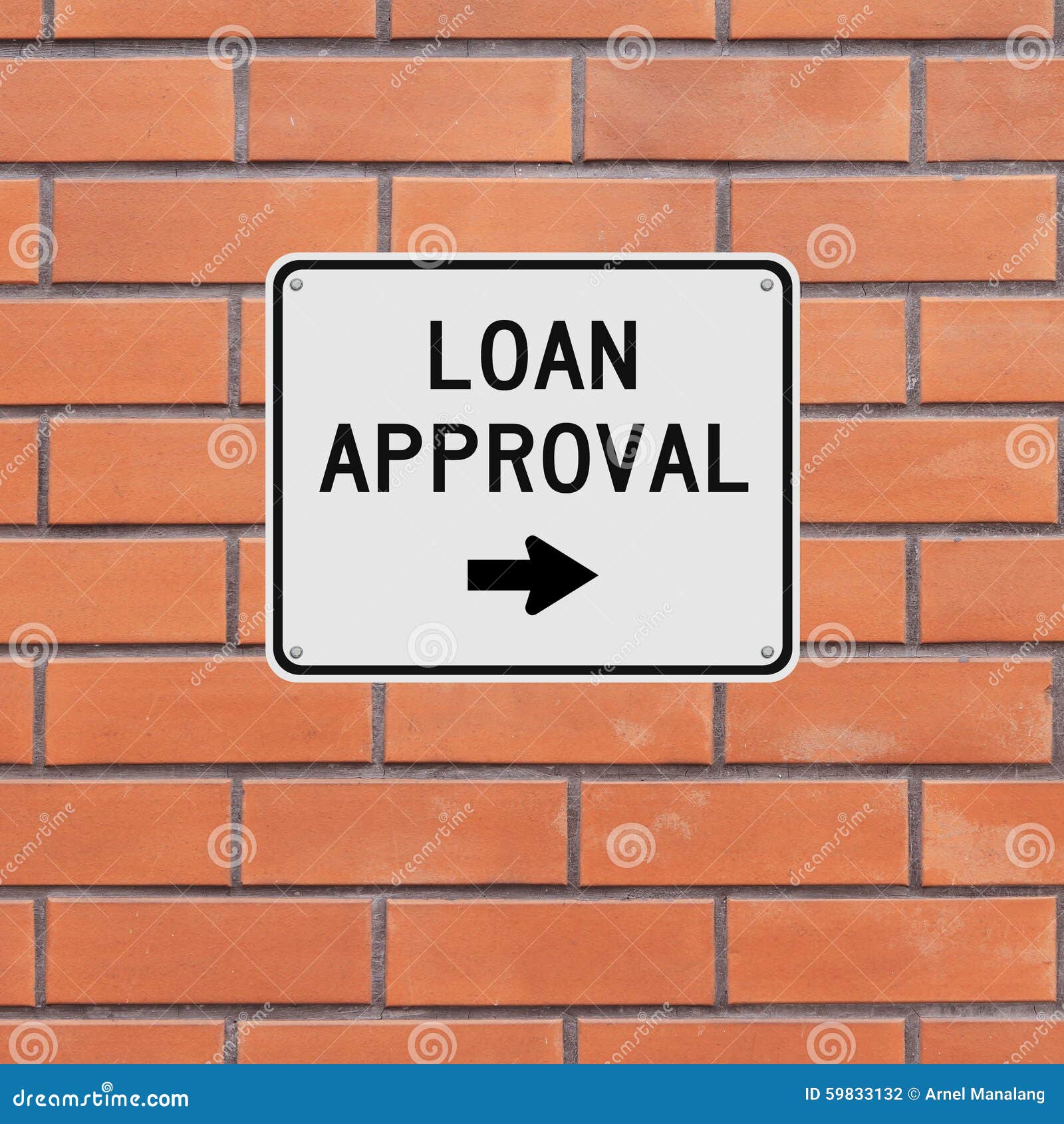 Loan Approval Businessman Financial Standing On Loan Application Form ...