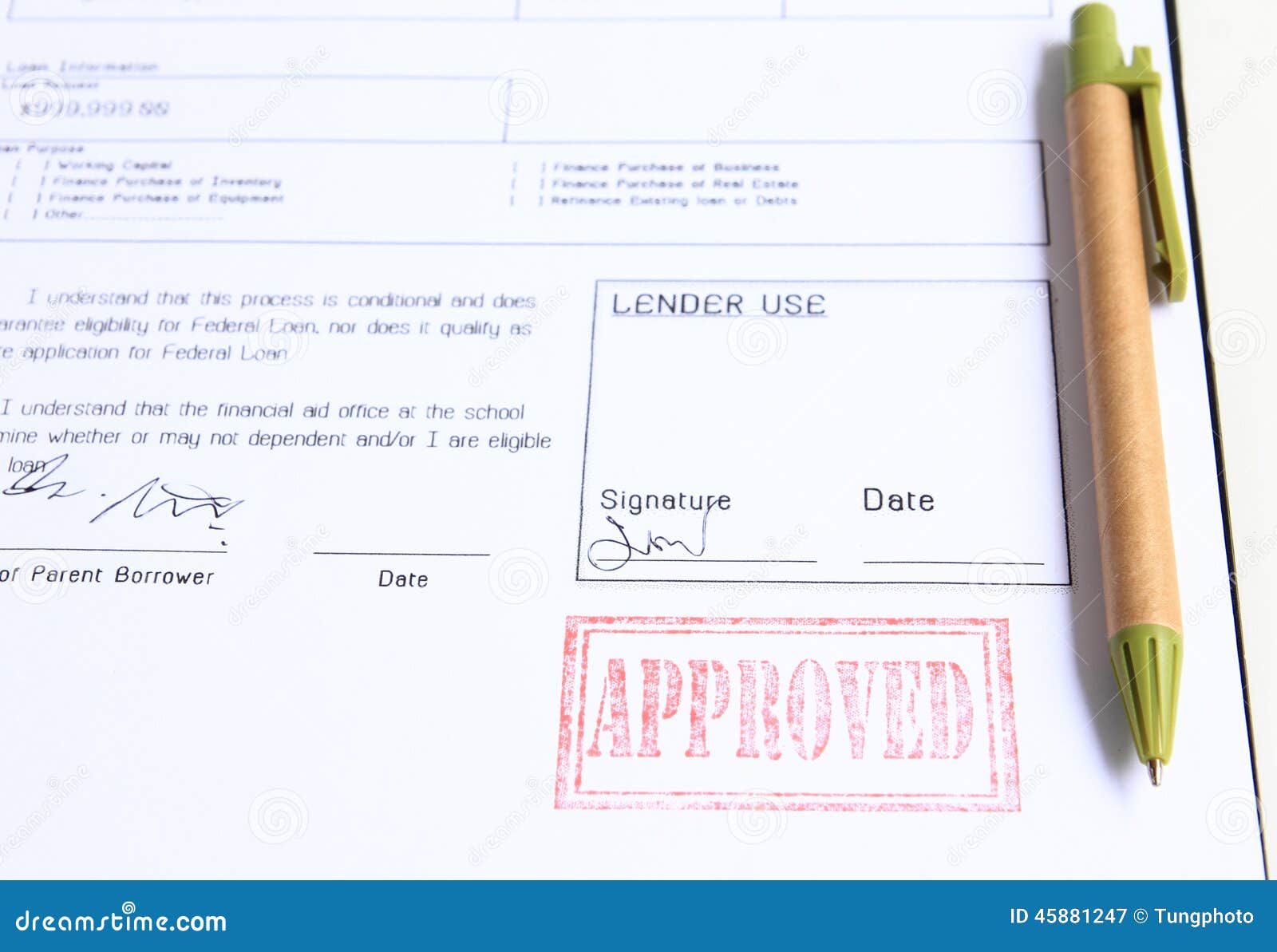 Loan approved stamp stock image. Image of finance, stamp - 45881247