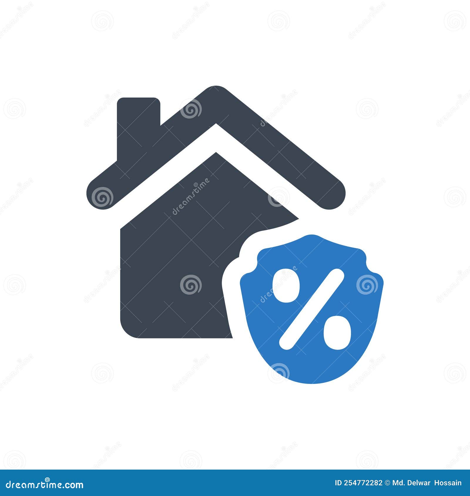 Loan interest rate icon stock vector. Illustration of illustrations ...