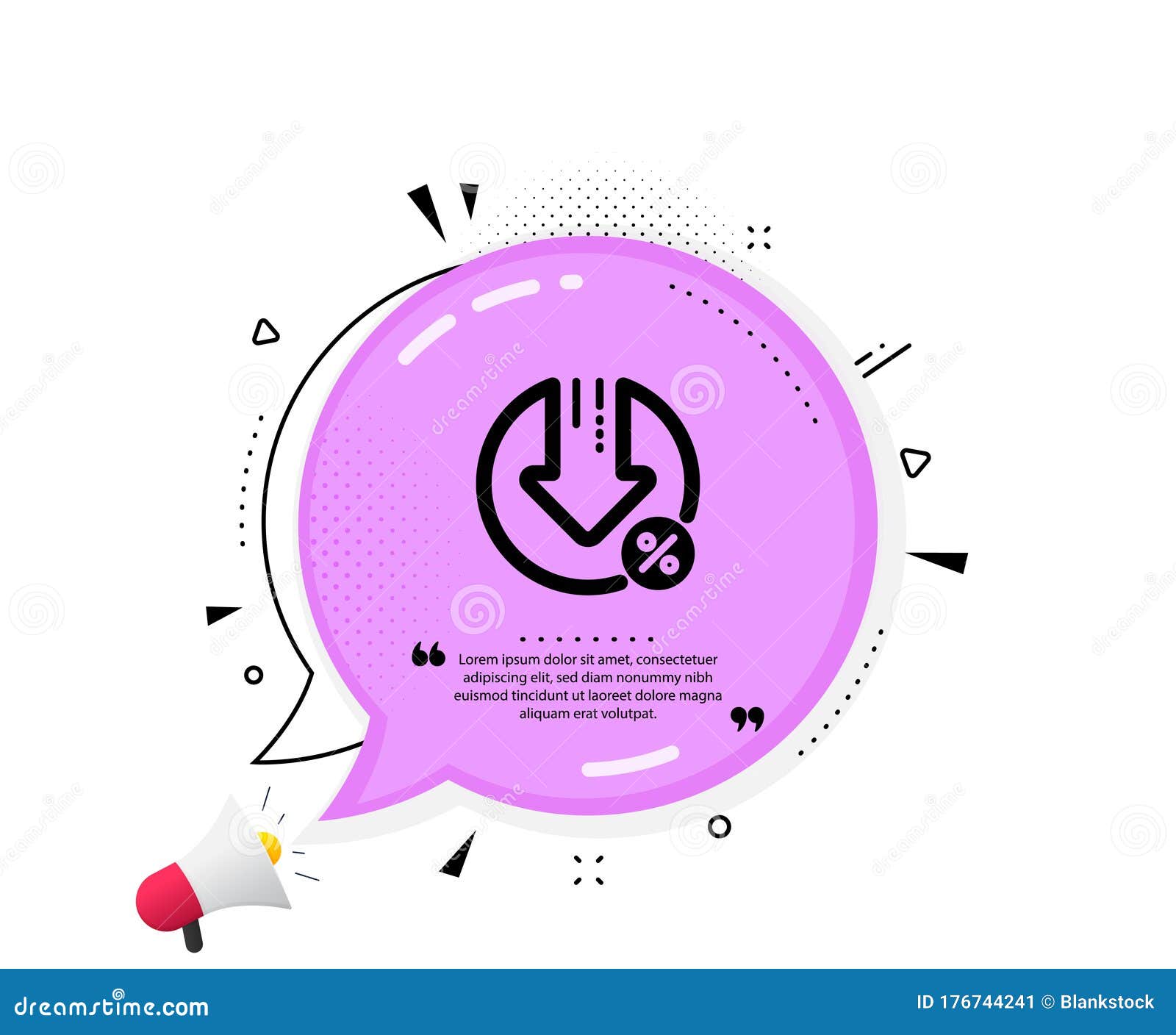 Percent Decrease Stock Illustrations – 2,162 Percent Decrease Stock ...