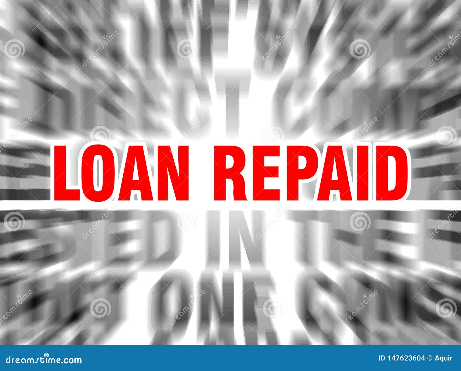 Loan repaid stock vector. Illustration of single, note - 147623604