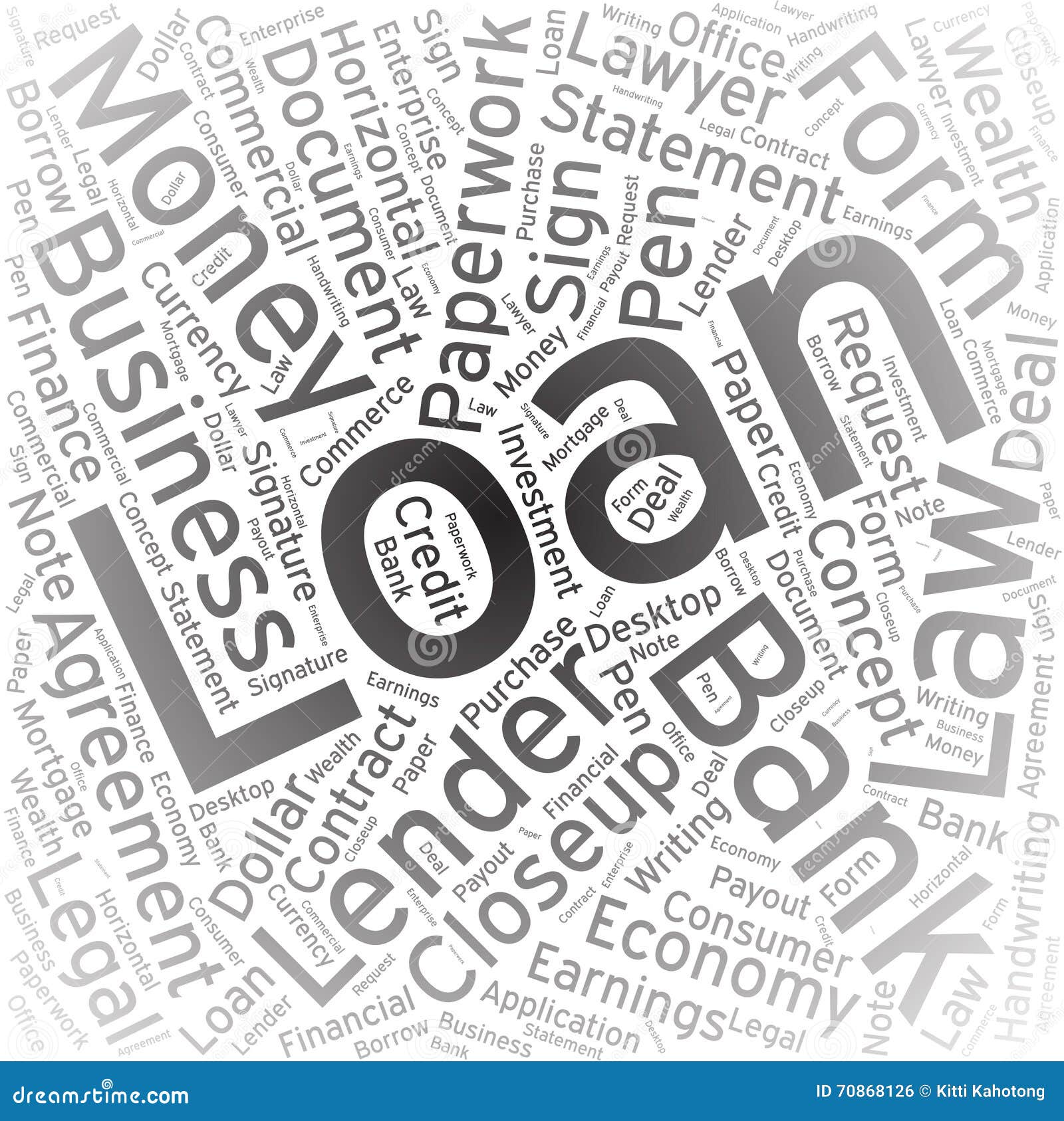 Loan,Word Cloud Art Background Stock Vector - Illustration of abstract ...