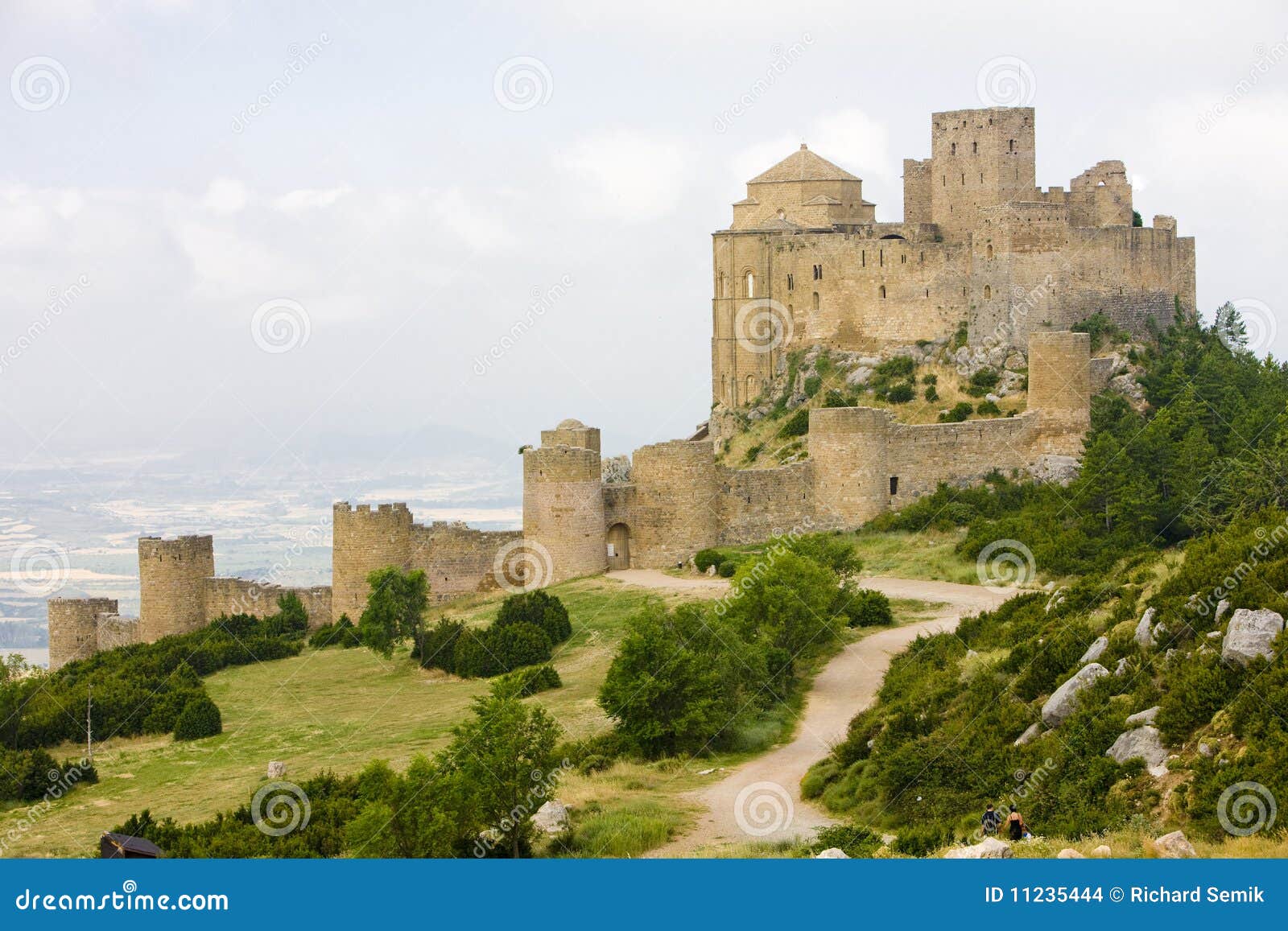 Loarre Castle stock photo. Image of historical, loarre - 11235444