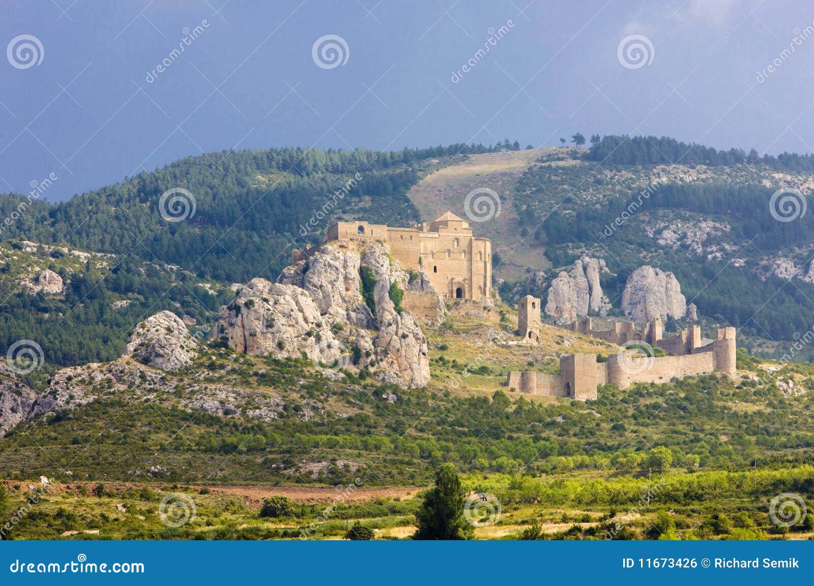 Loarre Castle Stock Photo | CartoonDealer.com #11673426