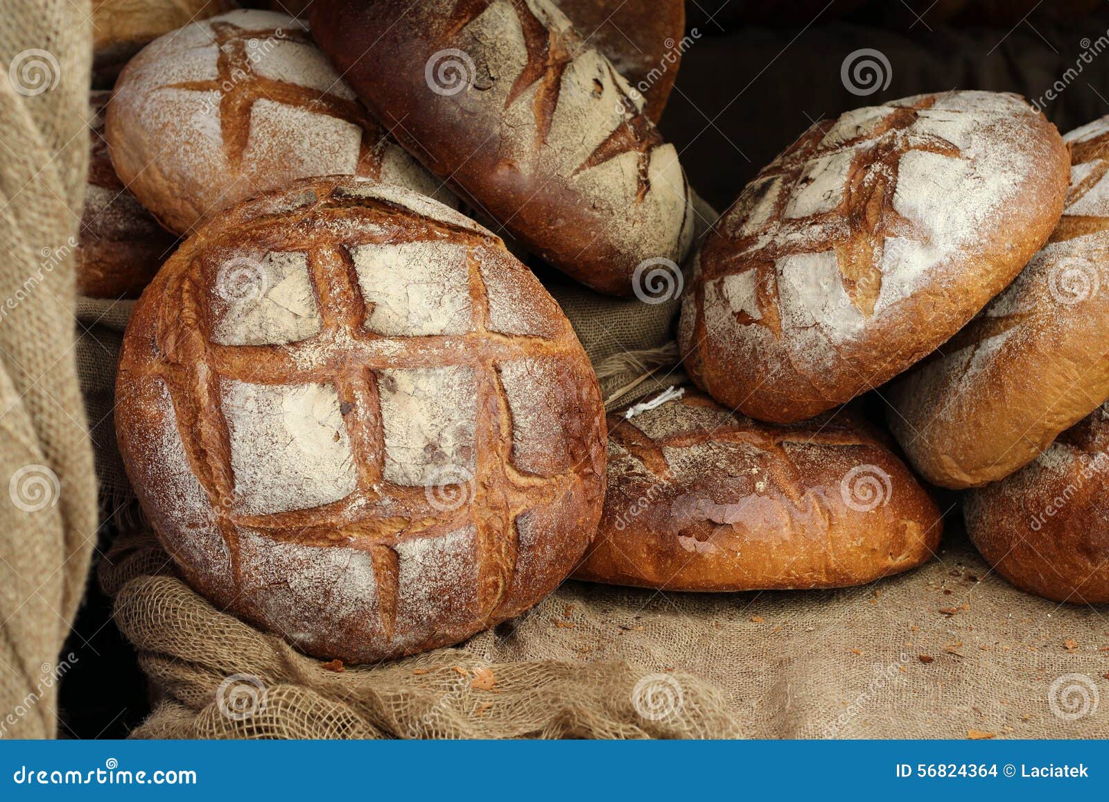 Loaves of bread stock photo. Image of healthy, nutrition - 56824364