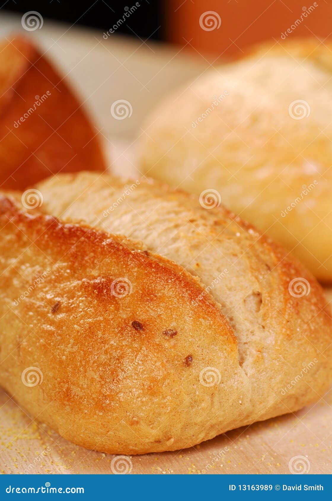 Loaves of fresh bread stock image. Image of diet, bakery - 13163989