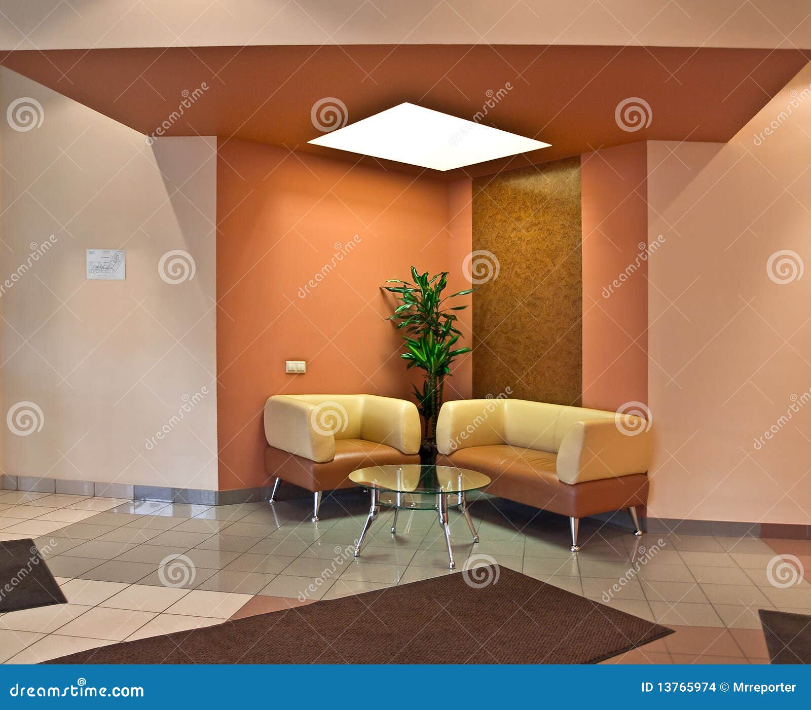 Lobby stock photo. Image of hallway, floor, chair, design - 13765974