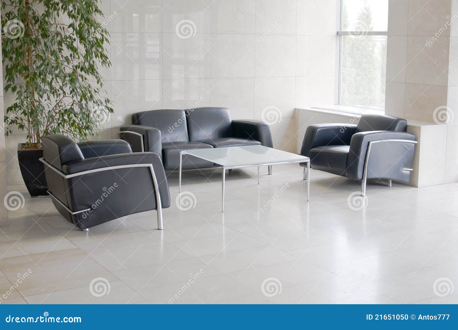 Lobby stock photo. Image of architecture, building, armchair - 21651050