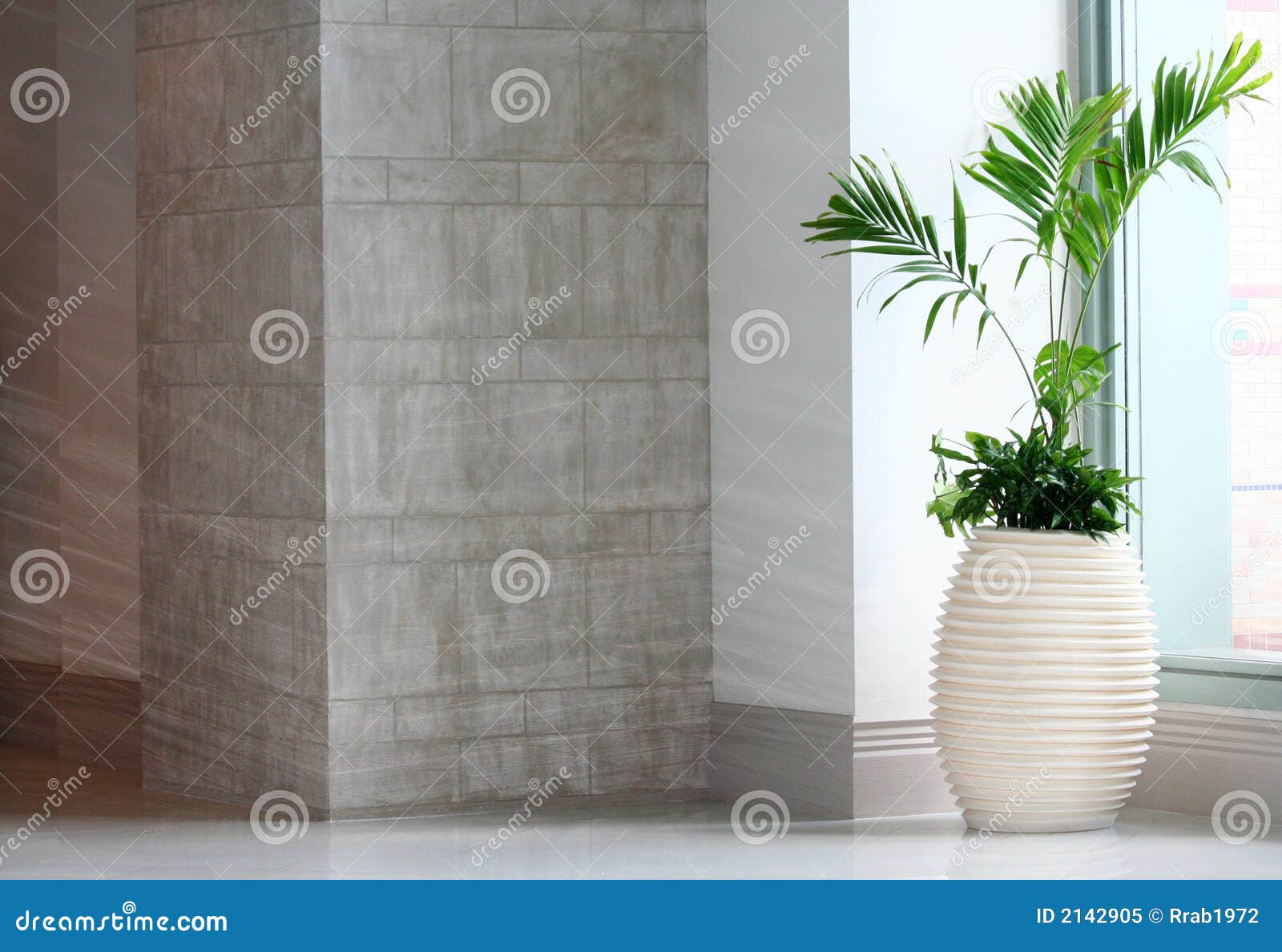 Lobby Planter stock image. Image of tree, lobby, wall - 2142905