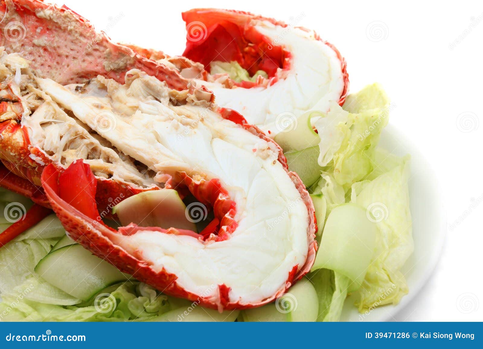 Lobster stock photo. Image of white, seafood, food, salad - 39471286