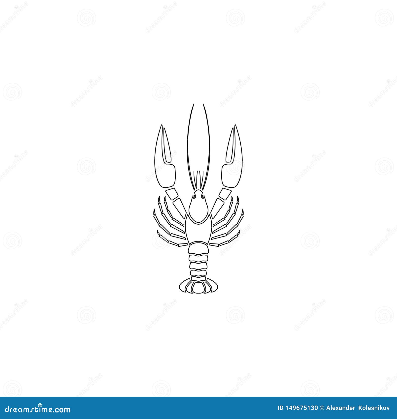 Lobster. flat vector icon stock vector. Illustration of logo - 149675130 Lobster. flat vector icon stock vector. Illustration of logo - 149675130