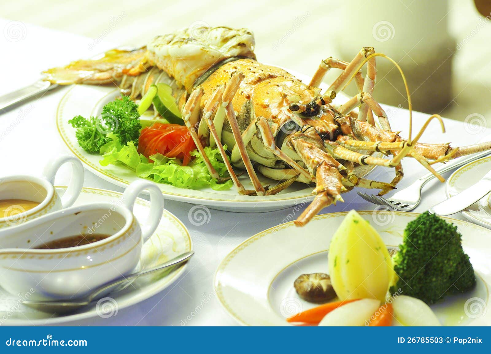 Lobster food stock image. Image of fine, animal, expensive - 26785503