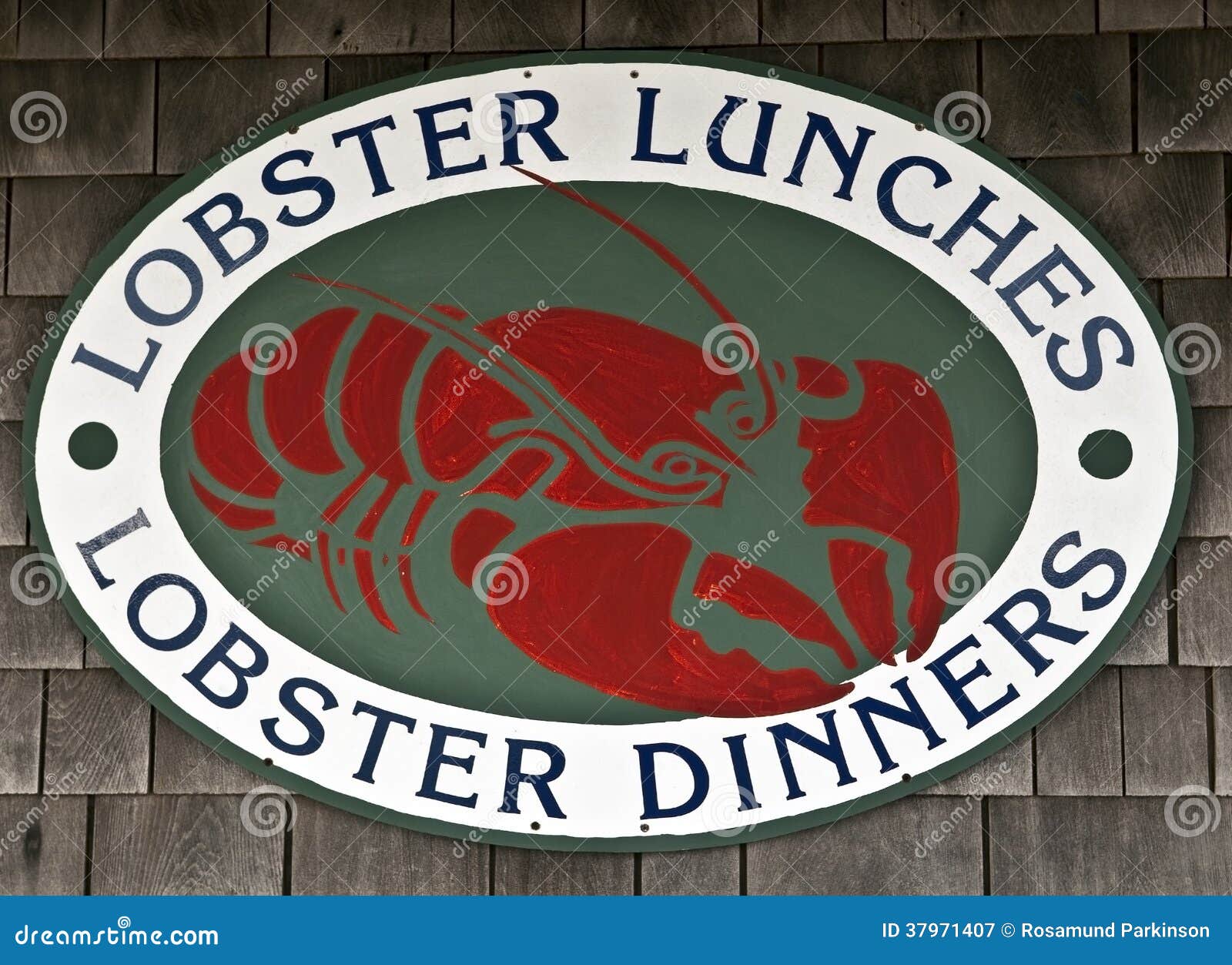 Lobster restaurant sign stock image. Image of dining - 37971407