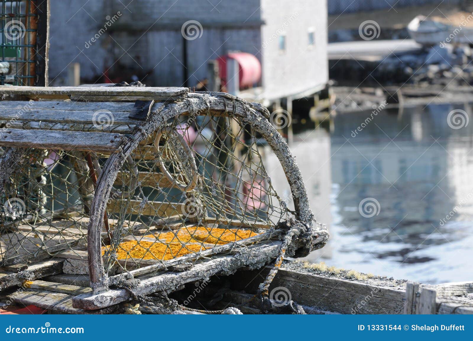 Lobster Trap Buoys And Rope Stock Photography | CartoonDealer.com #54075428