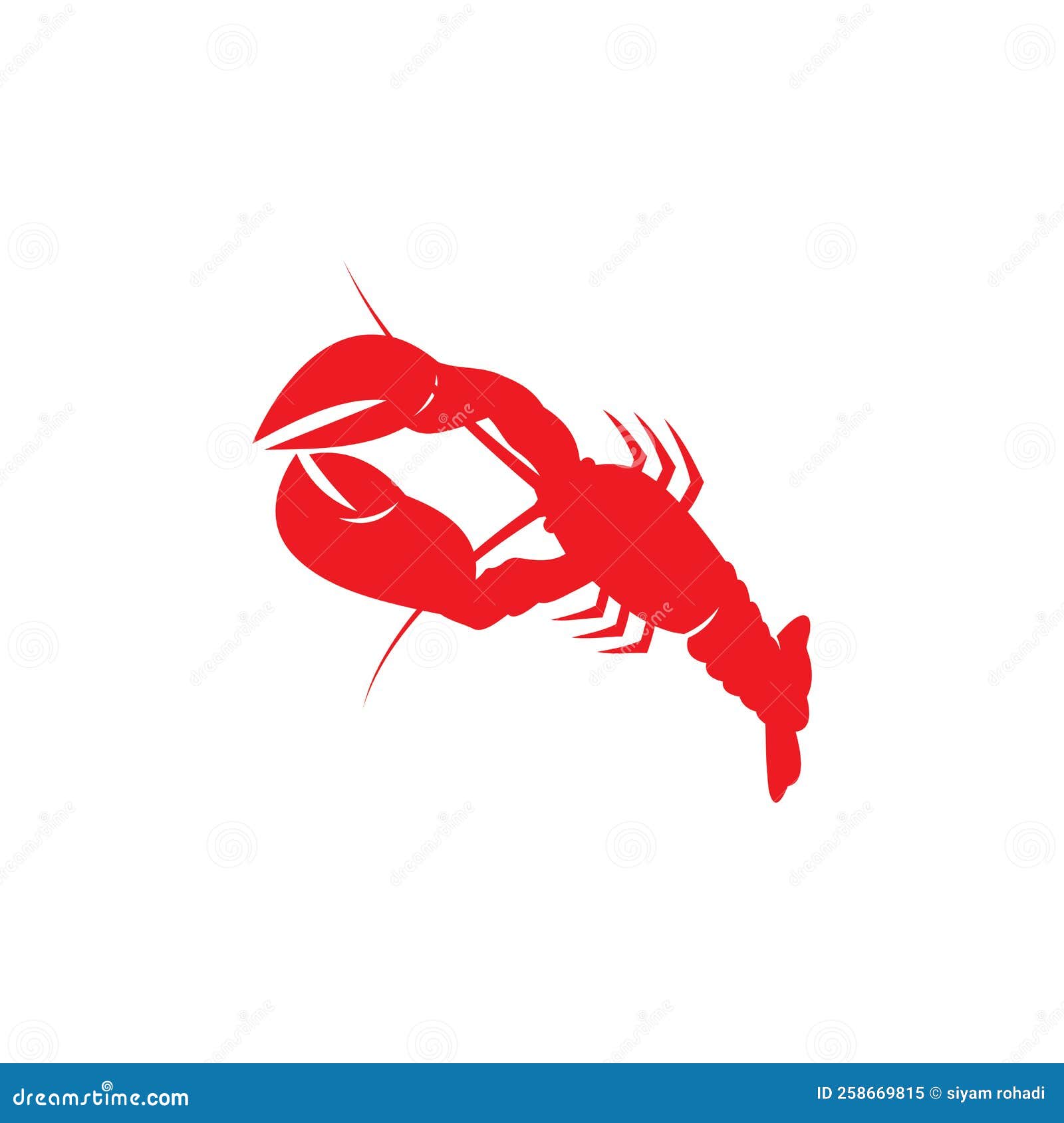 Lobster Vector Illustration Design Icon Stock Vector - Illustration of ...