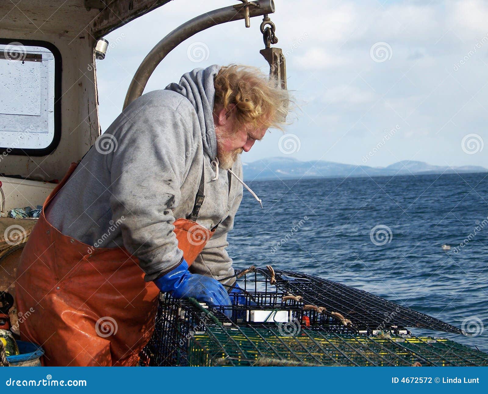 Lobsterman stock photo. Image of maine, life, fishing - 4672572