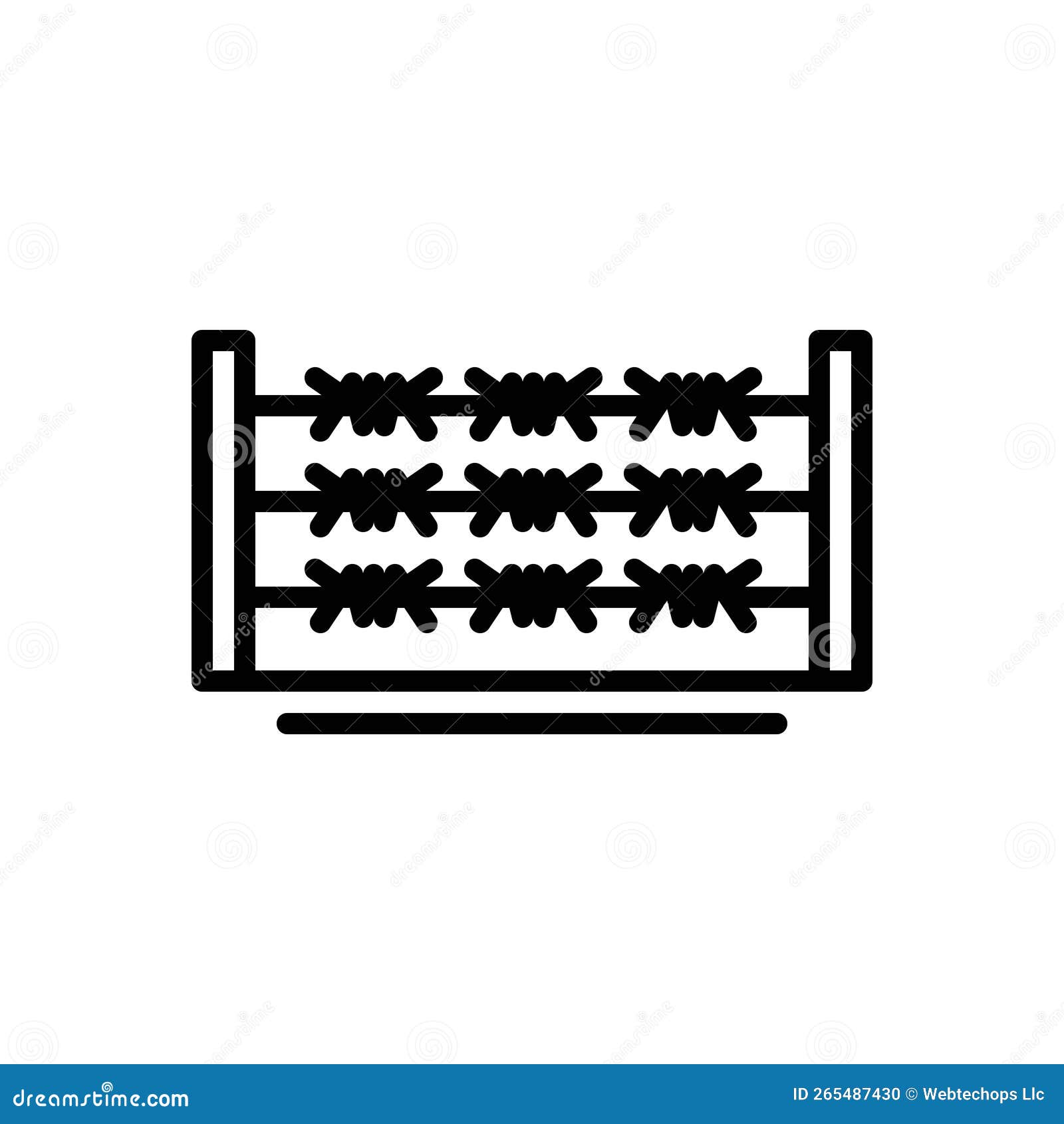 Black Line Icon for Loc, Border and Country Stock Vector - Illustration ...