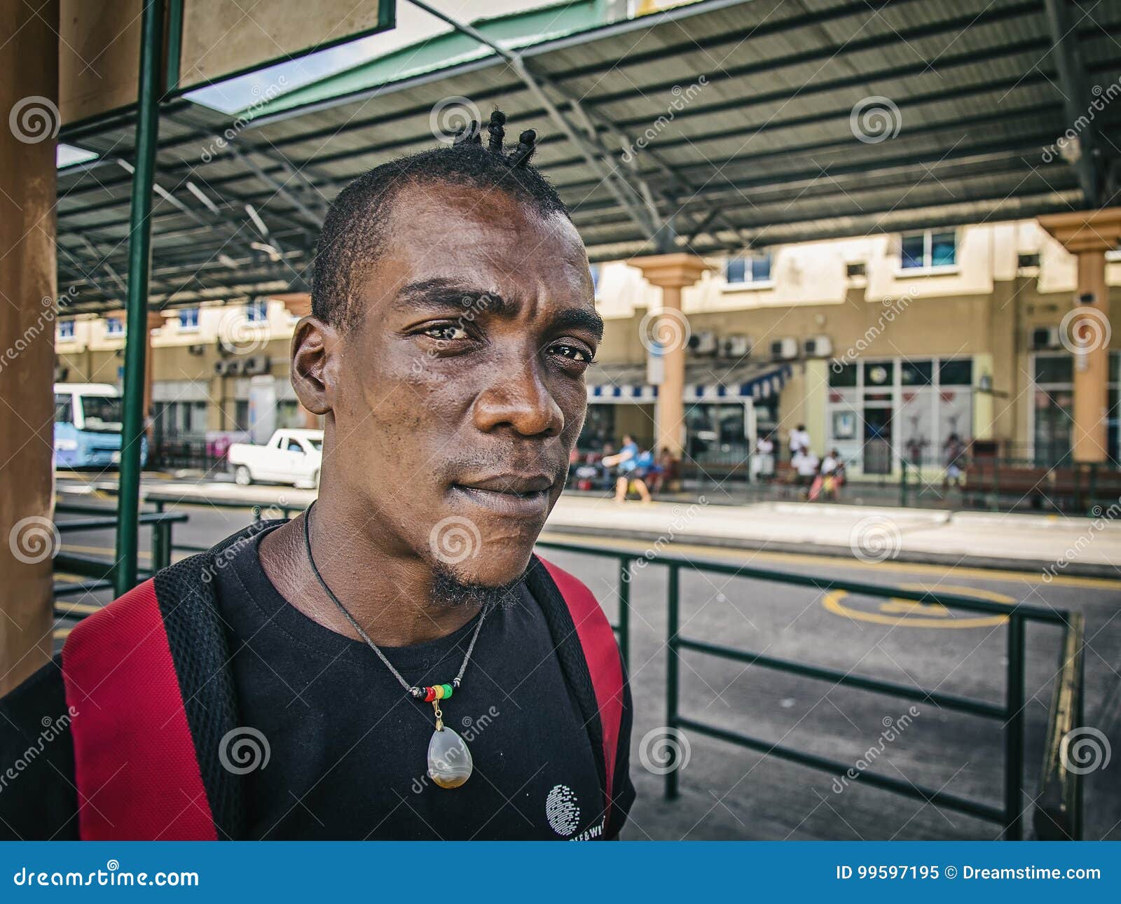 A Local Aboriginal Man - Creole Editorial Image - Image of hairdo ...