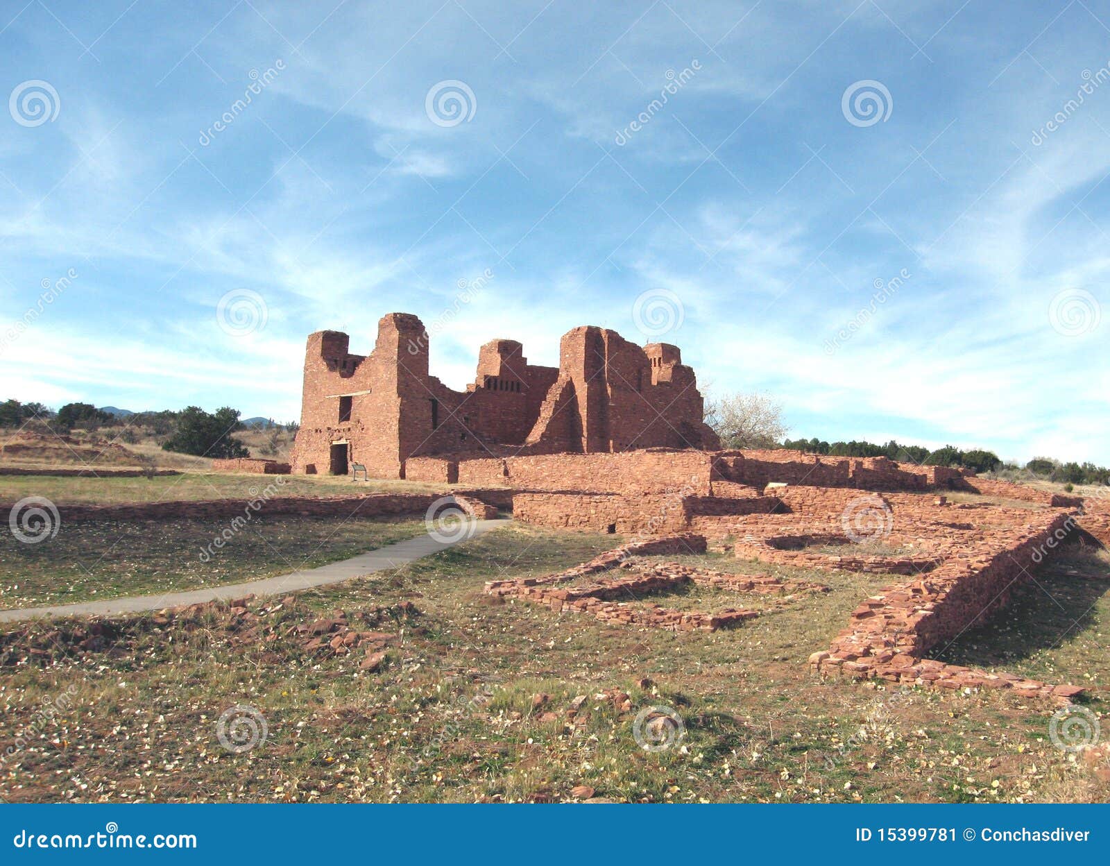 Local Archeological De Quarai Imagem de Stock - Imagem de floresta ...