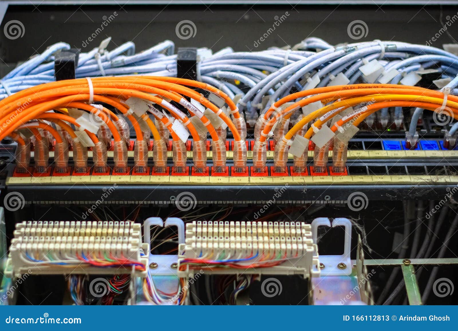 Local Area Network Circuit Box with Multiple LAN RJ-45 Cable Relay ...