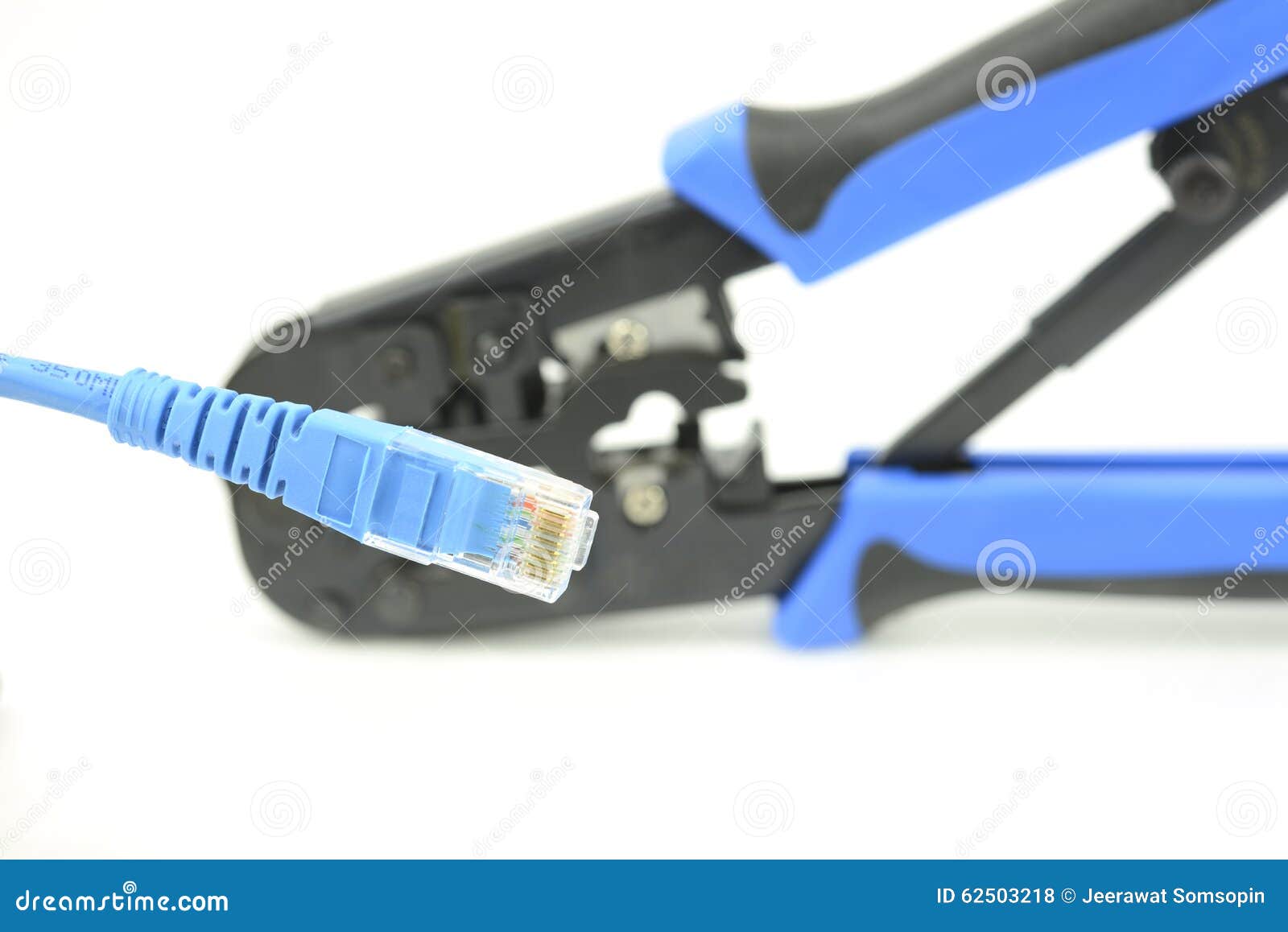 The Local Area Network Head and Line Connect Stock Photo - Image of ...