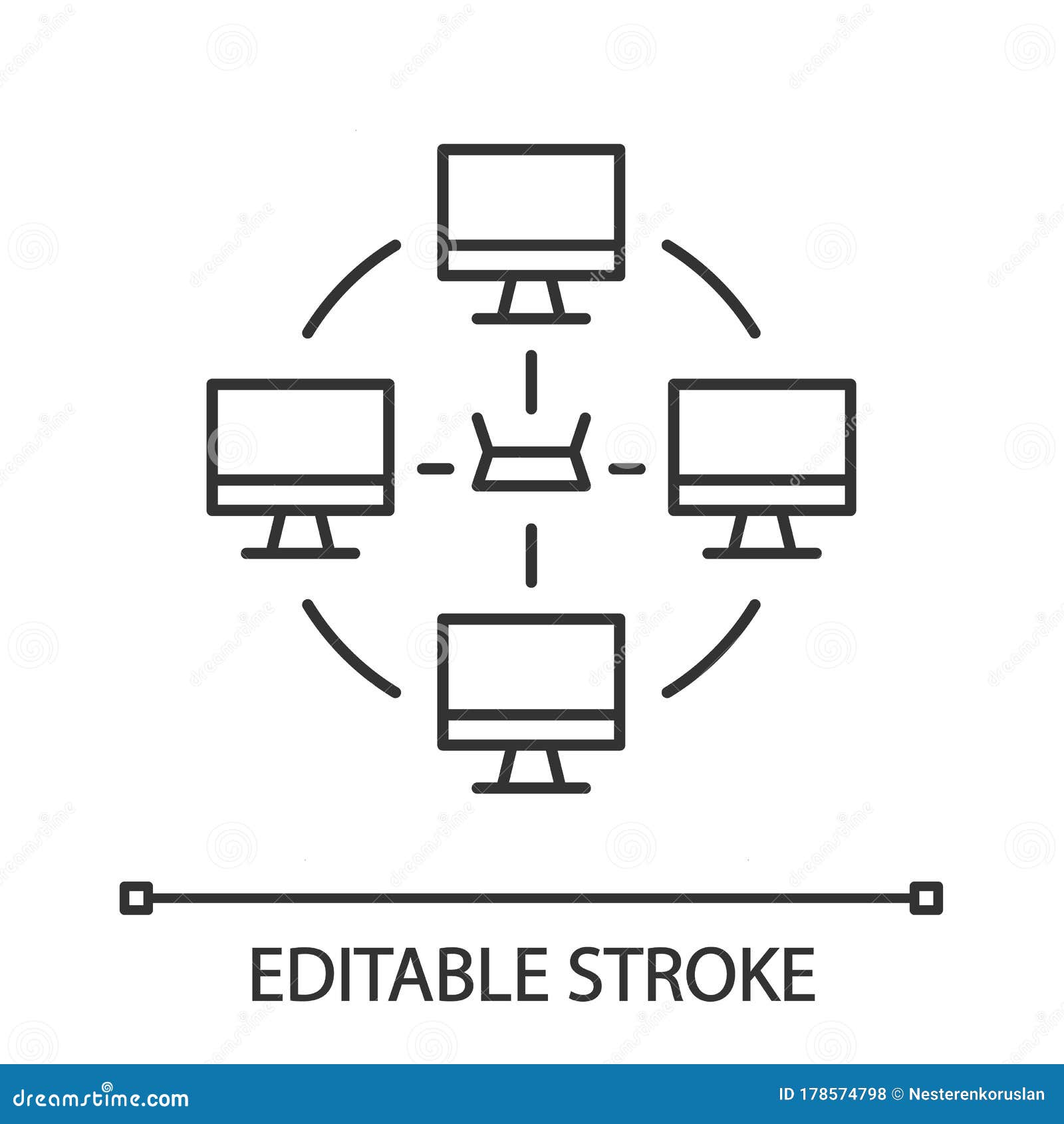 Local Area Network Diagram Cartoon Vector | CartoonDealer.com #38529231 Local Area Network Diagram Cartoon Vector | CartoonDealer.com #38529231