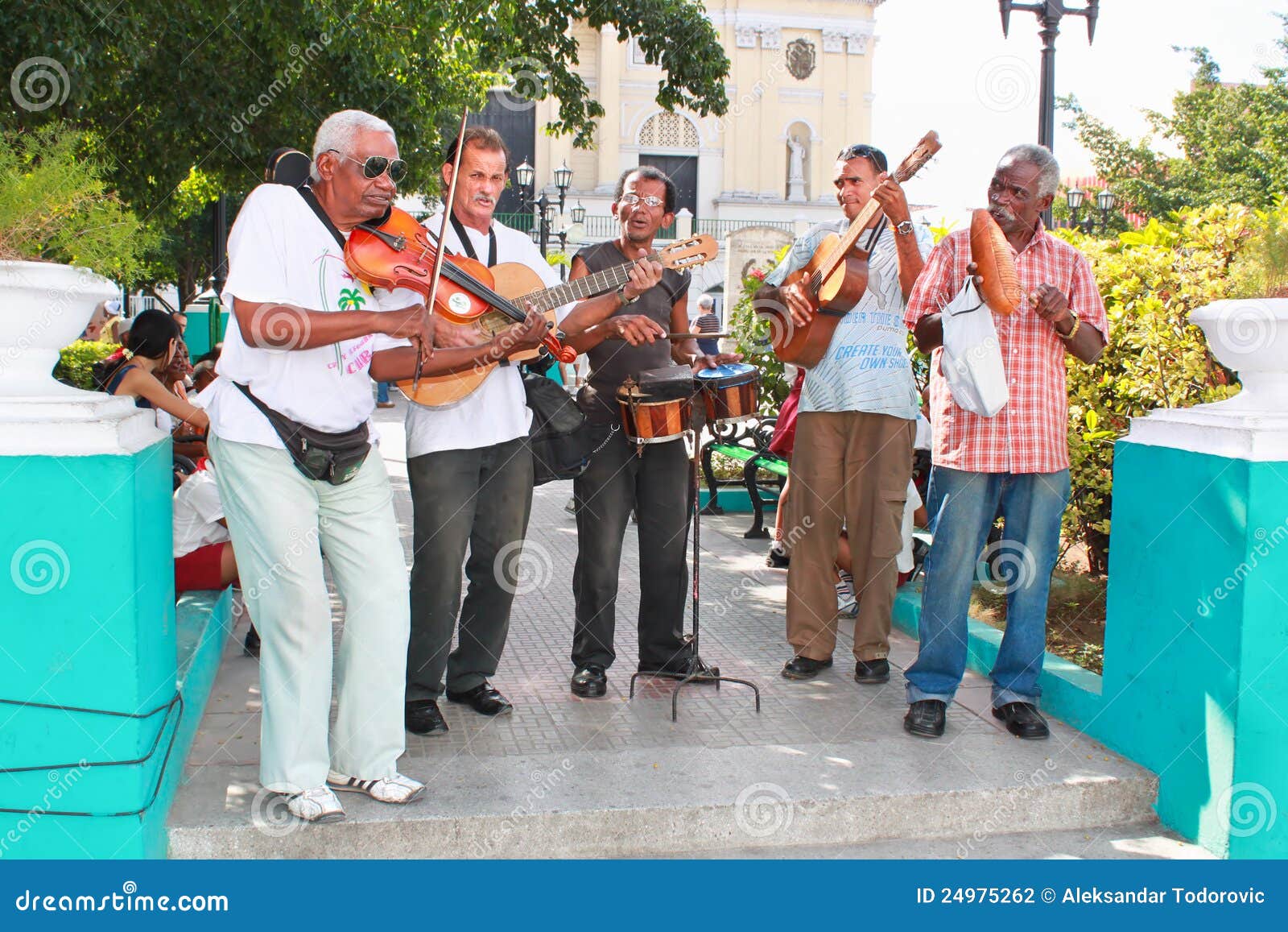 Local Band Performing Salsa Music Editorial Photography - Image of girl ...