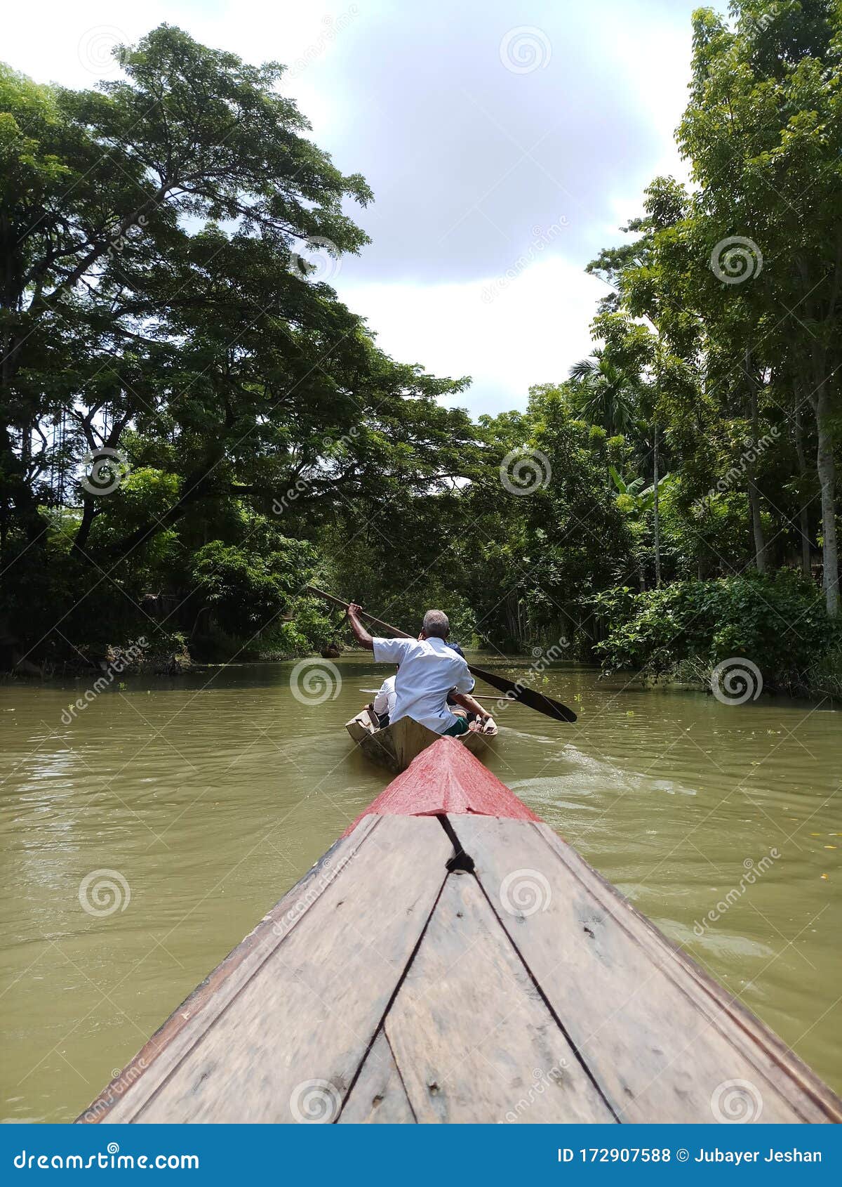 Local Boat in Short River . Editorial Stock Photo - Image of short ...