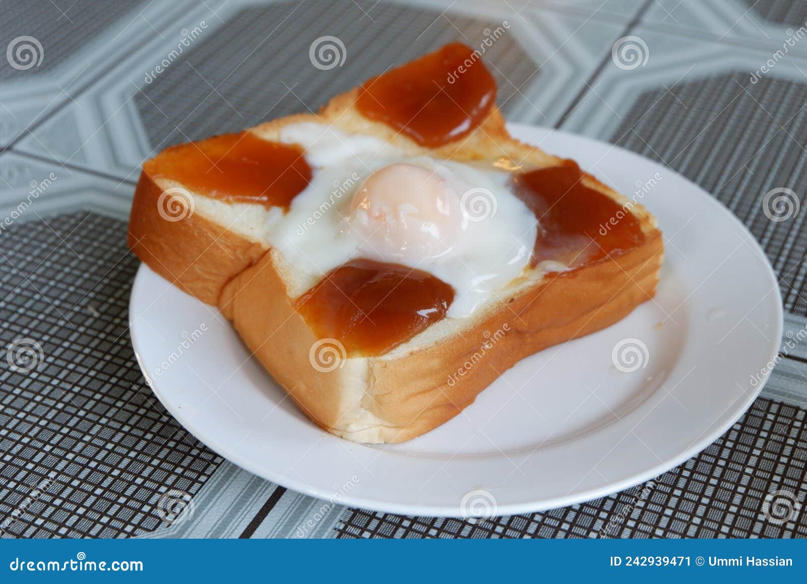 Local bread with egg stock image. Image of sandwich - 242939471