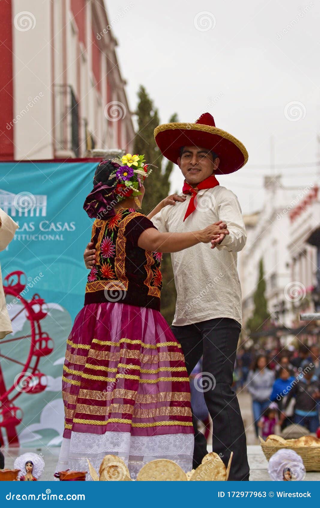 Local Dancing Celebration during Semana Santa (Easter) in Mexico ...