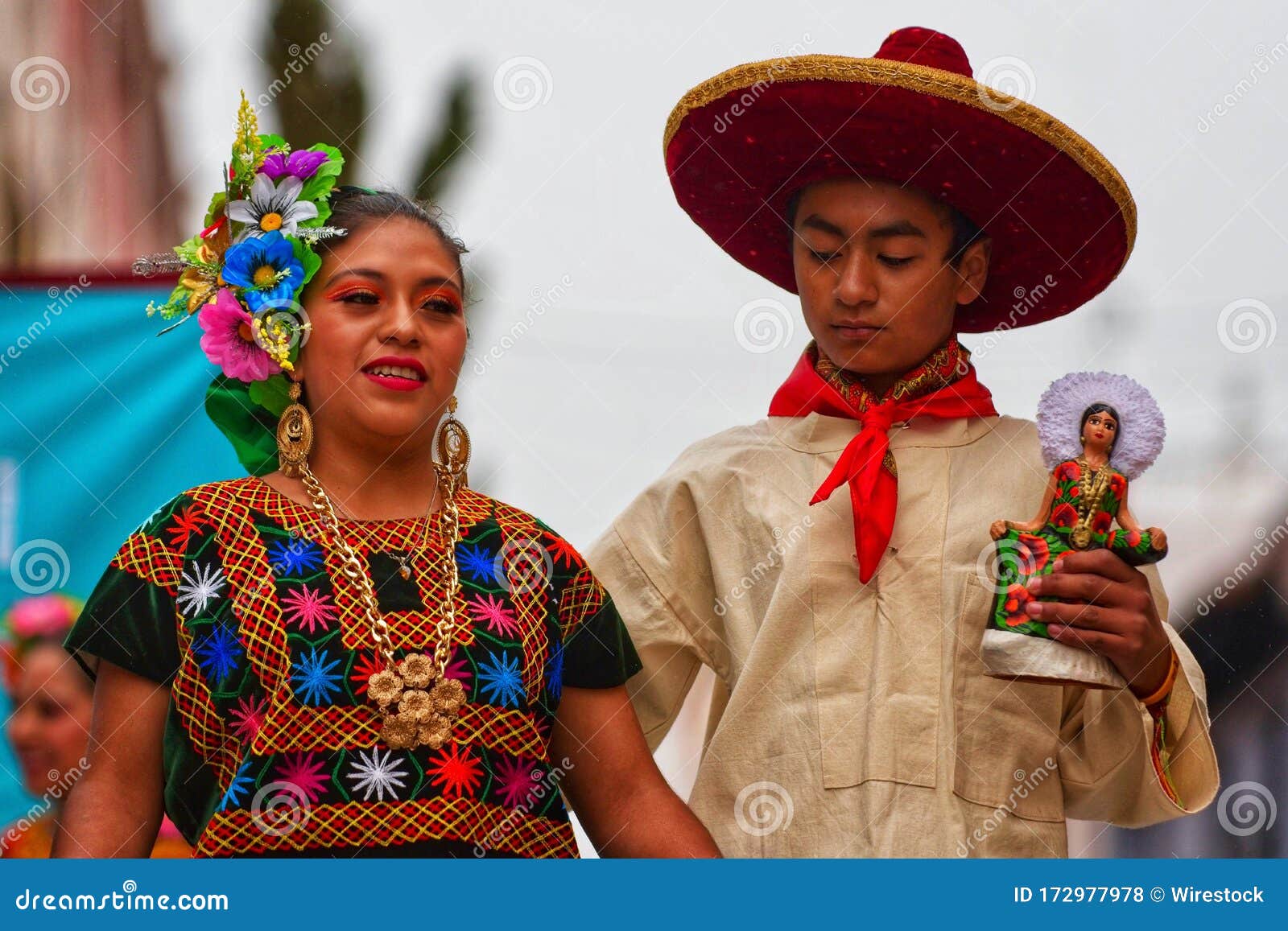 Local Dancing Celebration during Semana Santa (Easter) in Mexico ...