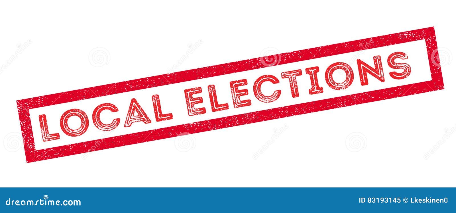Local Elections Rubber Stamp Stock Illustration - Illustration of ...
