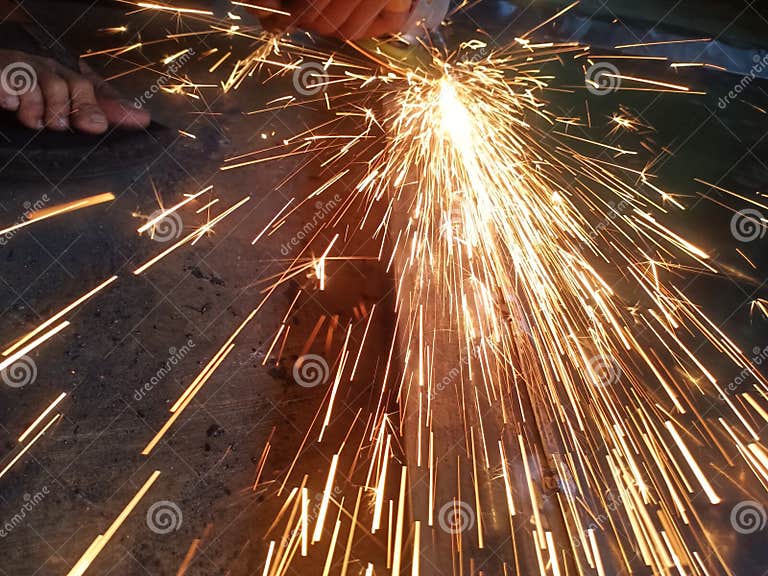 Local fireworks stock photo. Image of flame, lighting - 292082314