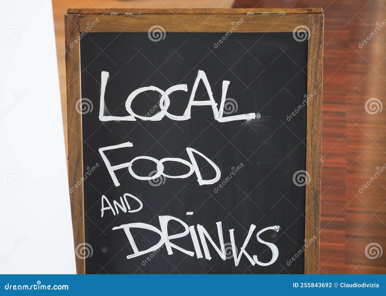 Local food and drink sign stock photo. Image of cuisine - 255843692