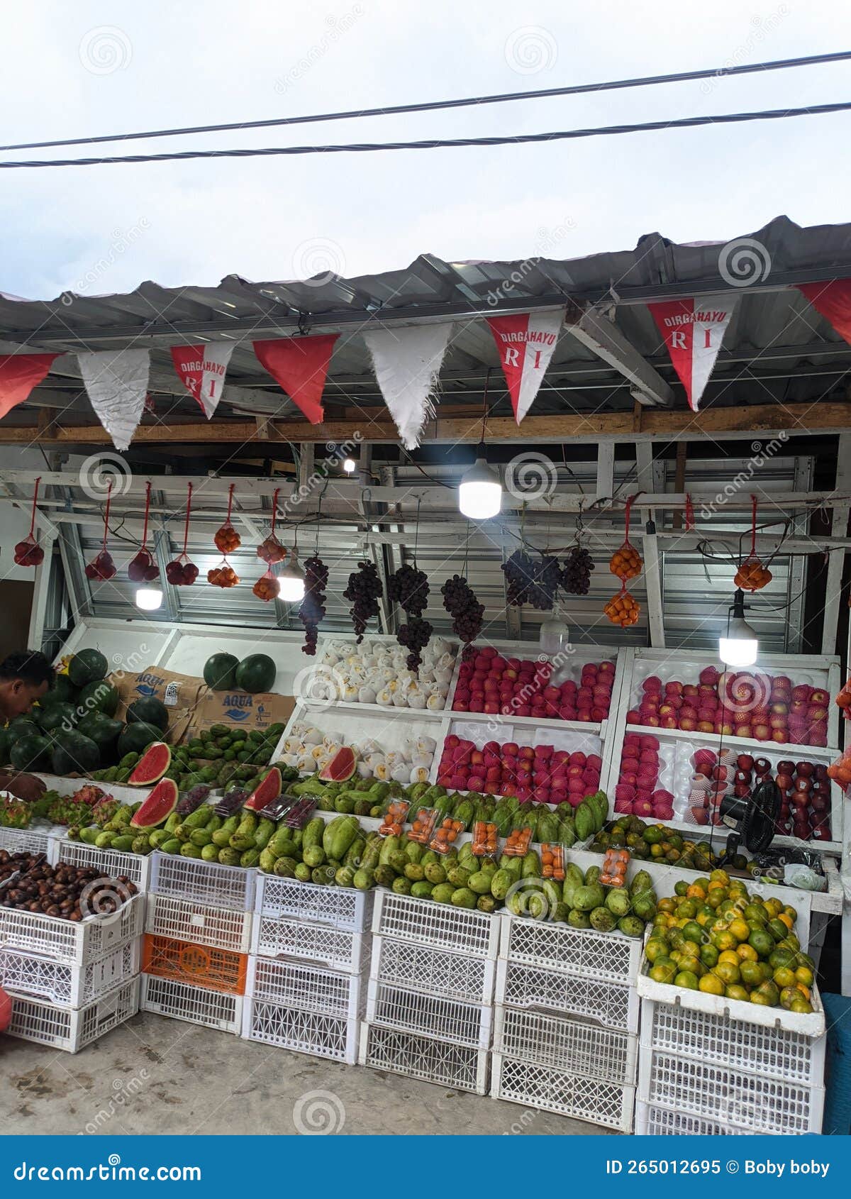 The Local Fruit Market Of Marseille. France Editorial Photo ...