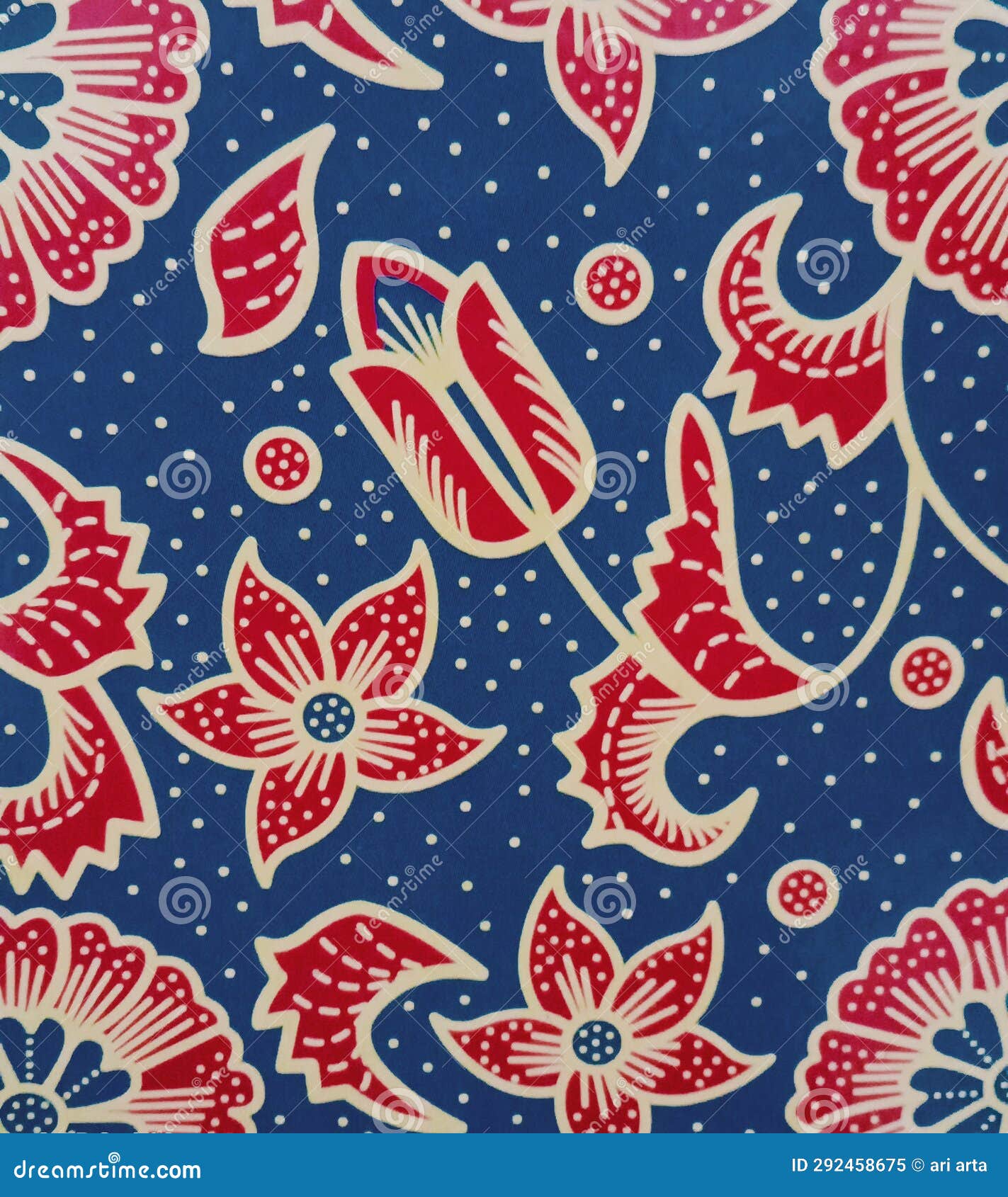 LOCAL INDONESIAN BATIK stock image. Image of framework - 292458675