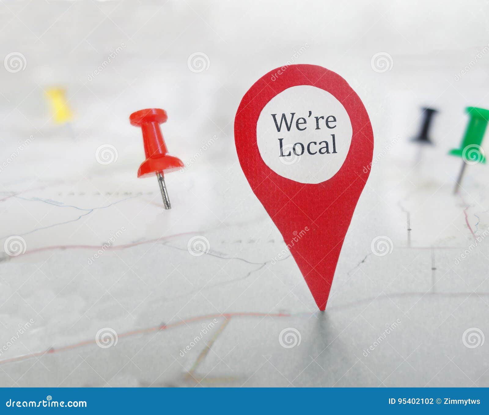 Local map tag stock photo. Image of search, tagging, geotag - 95402102