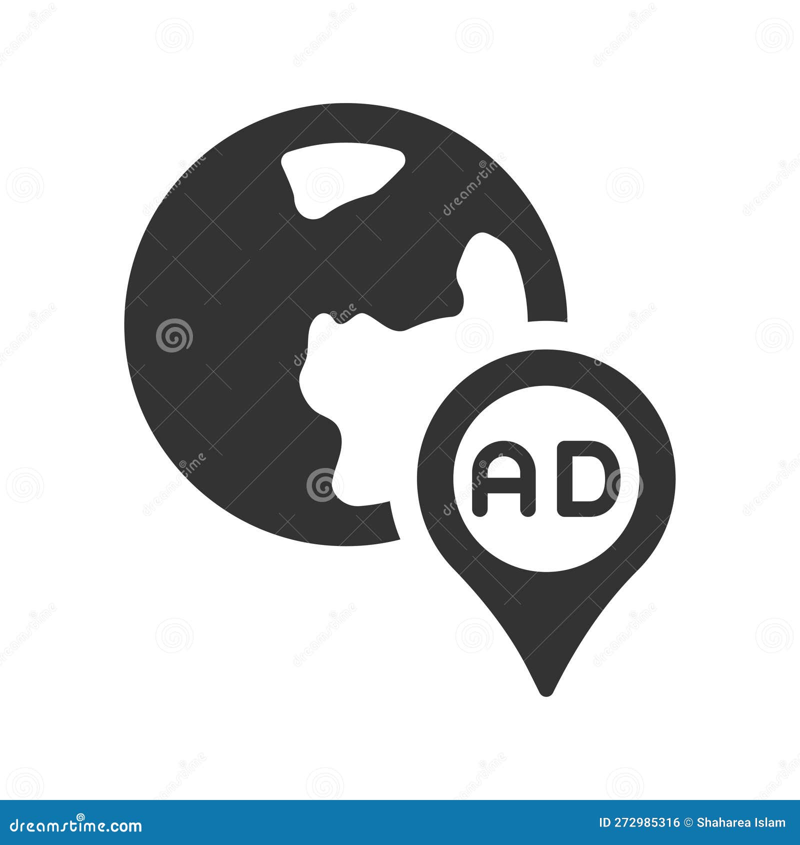 Local Market Advertisement Icon Stock Vector - Illustration of vector ...