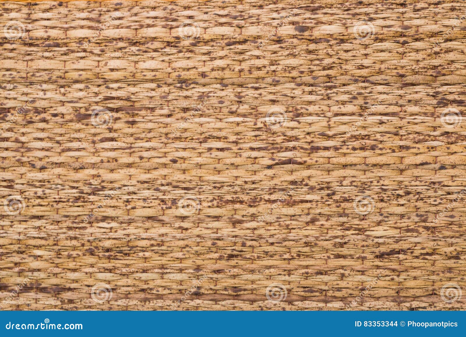 Local Mat Made from Papyrus Stock Photo - Image of pattern, basket ...