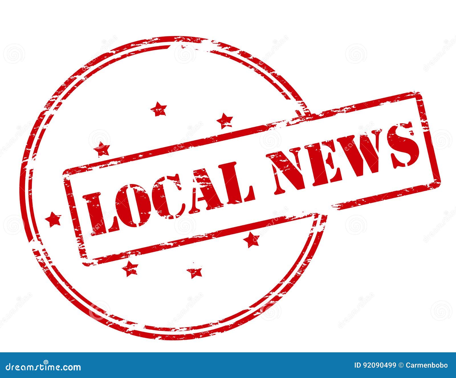 Local news stock illustration. Illustration of sign, parochial - 92090499